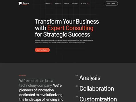 Gamma Agency Template Framplates Framer Templates