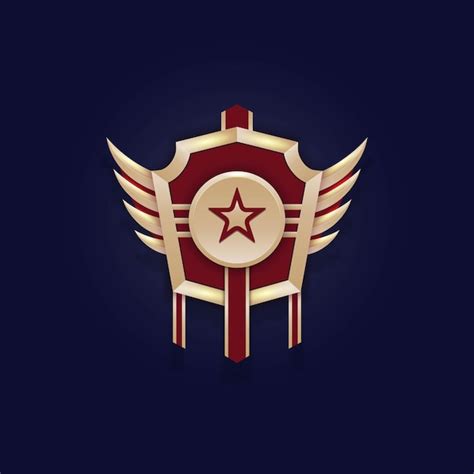 Premium Vector Gold And Shield Logo Design