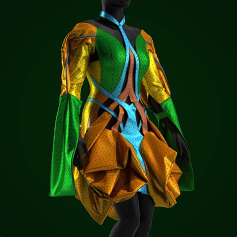 Artstation 3d Garment Sketch Design Sample Ideas I Game Assets