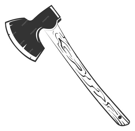 Axe Clip Art Black And White