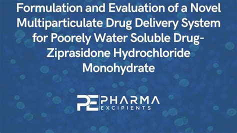 Philippe Tschopp On Linkedin Formulation And Evaluation Of A Novel Multiparticulate Drug Delivery…