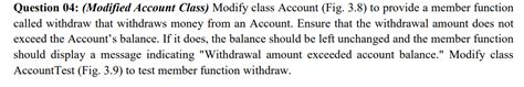 Solved Fig Accounttest Cpp Displaying And Chegg
