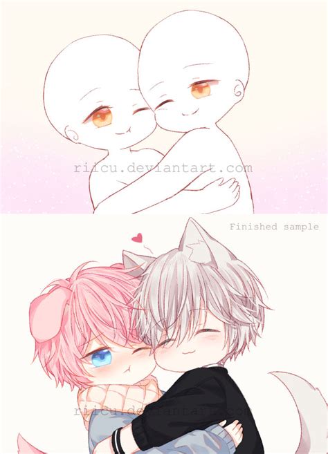 Ych Lets Cuddle~ Closed By Riicu On Deviantart