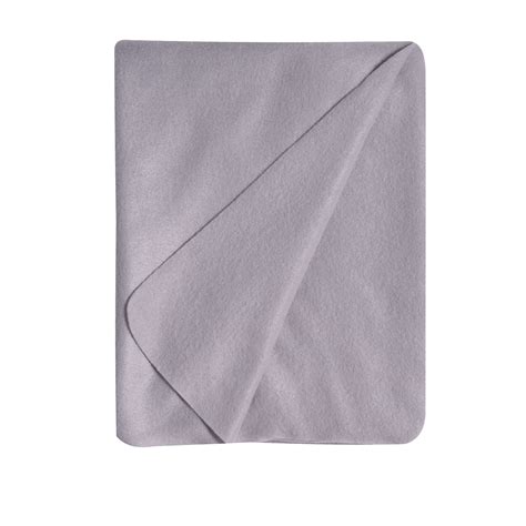 Manta Bassic Poliéster Gris Granito 120x160 Cm Leroy Merlin