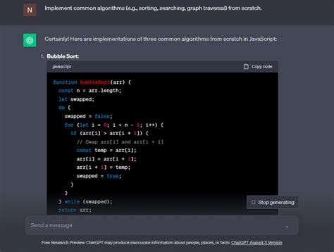 how to use chatgpt to learn dsa geeksforgeeks