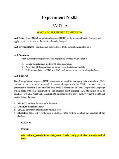 rdbms assignment 3 pdf relational database computing