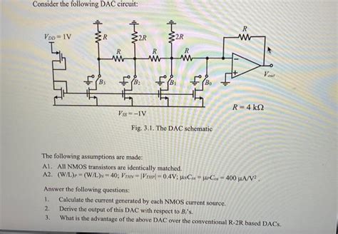 Consider The Following Dac Circuit Fig 3 1 The Dac