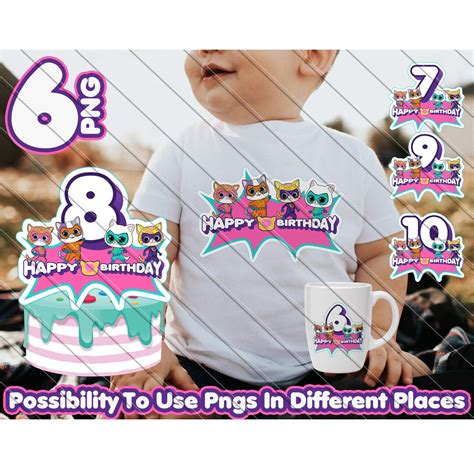 Super Kitties Cake Topper Super Kitties Png Superkitty Cake Topper