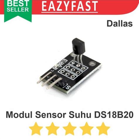 Jual Ds18b20 Dallas Digital Temperature Sensor Suhu Modul Arduino Uno Mega Efst90 Diminati