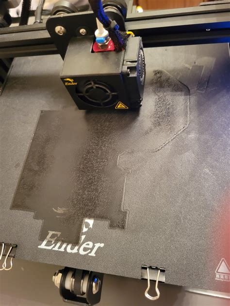 why is my first layers like this r ender3