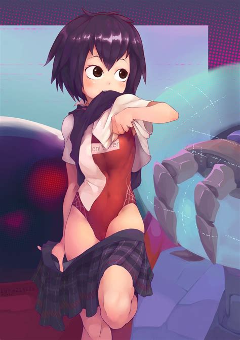 Peni Parker And Sp Dr Marvel And 3 More Drawn By Dongfang Xian Gua