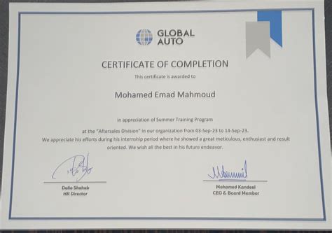 mohamed emad on linkedin i m excited to announce the successful completion of my two week…