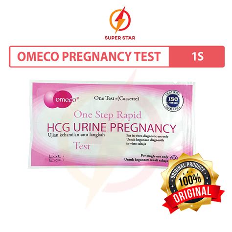 Omeco Hcg Urine Pregnancy Test Cassette Instant Accurate One Step Test