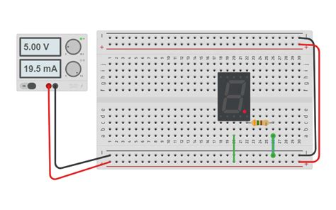 Circuit Design Teste Do Led Tinkercad
