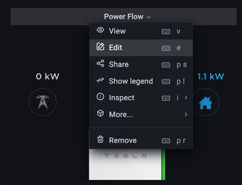 Power Flow Pane On Dashboard Used To Animate Now Just Shows Code
