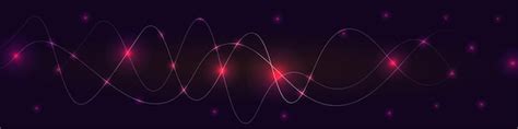 Premium Vector Abstract Glowing Lines Design On Background With