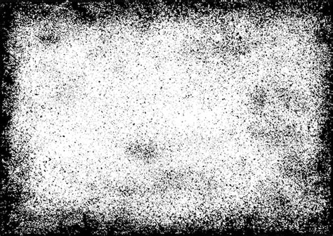 Marco De Borde De Textura Grunge Rectangular Con Espacio O Imagen O
