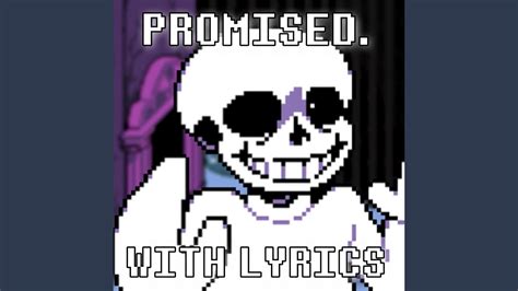 Promised With Lyrics Undertale Youtube