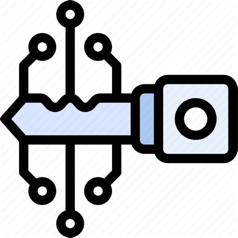 Digital Key Interface Security Unlock Password Icon Download On