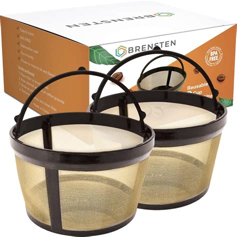 Amazon Cup Reusable Filter Basket With Closed Bottom Fits MrCoffee Coffee Maker And