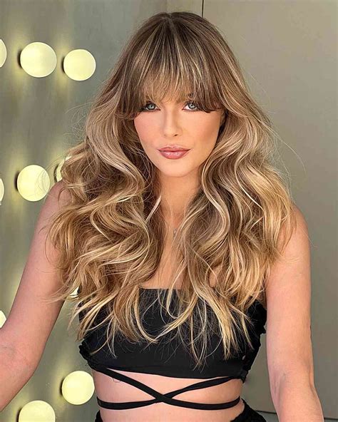 Wispy Bangs With Long Hair
