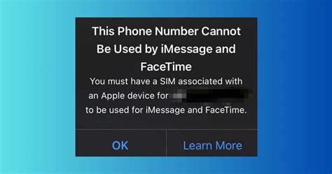 Fix ‘phone Number Cannot Be Used By Imessage And Facetime The Mac