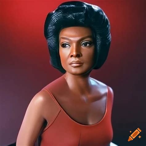 Mannequin Portraying Nichelle Nichols As Lt Uhura From Star Trek On