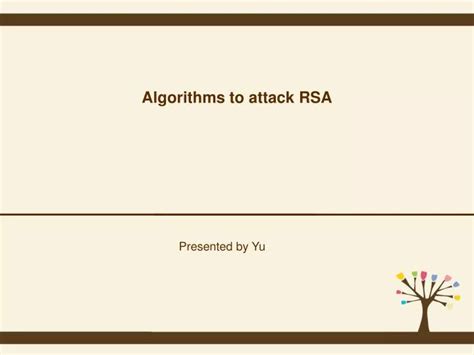 ppt algorithms to attack rsa powerpoint presentation free download