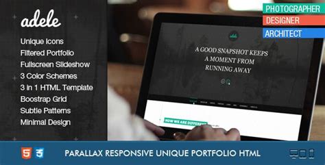 Adele Boostrap Responsive Clean HTML5 Template Html5 Templates