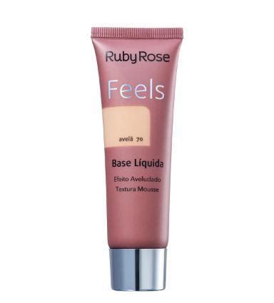 Base Liquida Feels Hb8053 Ruby Rose Base Facial Magazine Luiza