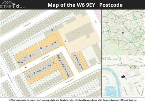 W6 9ey Postcode In London Your Complete Guide To House Prices
