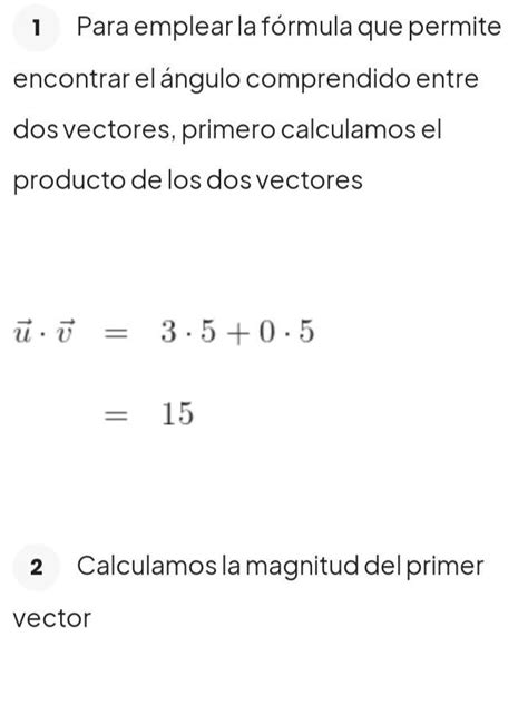 Calcular el módulo y el ángulo entre los vectores dados y represente