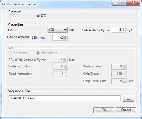 Master Control Port Boot Time I O ADAU145x Analog Devices Wiki