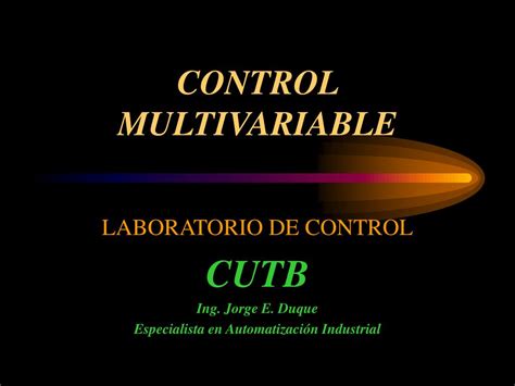 Ppt Control Multivariable Powerpoint Presentation Free Download Id