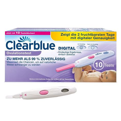 time baby Online Shop Clearblue Digital Ovulationstest Stück Clearblue Online Shop zum