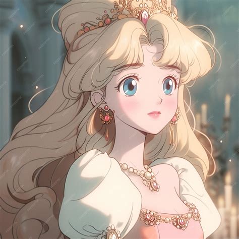 Premium Ai Image There Is A Cartoon Picture Of A Princess With A Tia