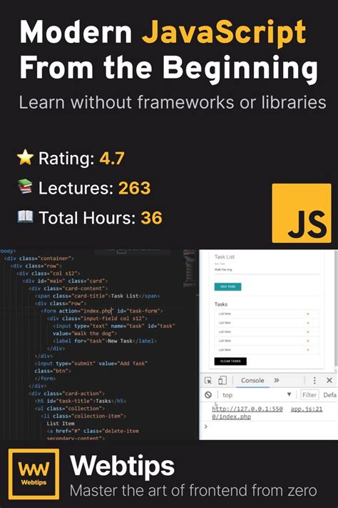 modern javascript from the beginning course