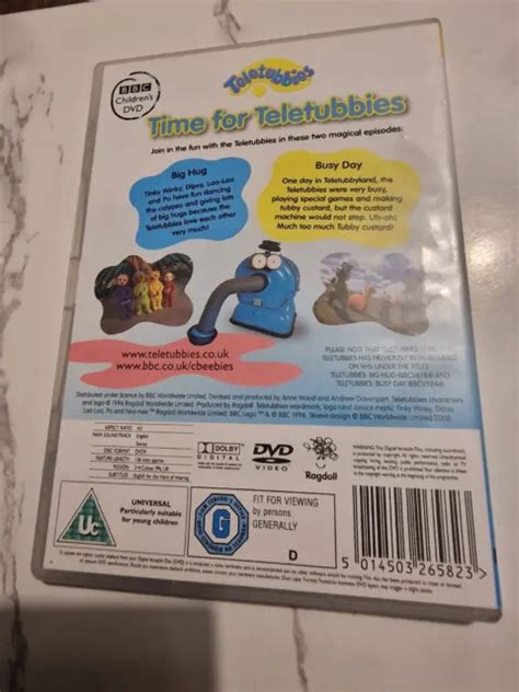 Teletubbies Time For Teletubbies Dvd 2008 £899 Picclick Uk