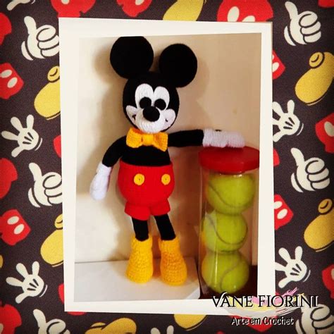 Vanefiorini Arteemcrochet No Instagram E O Mickey Resolveu