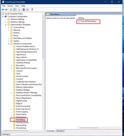 How To Enable Or Disable File History In Windows Geek Rewind