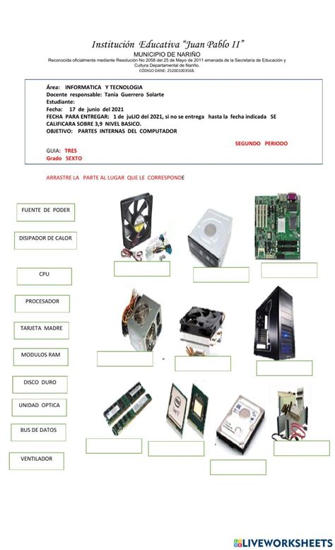 Partes De La Cpu