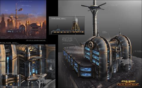 Star Wars The Old Republic Coruscant Screenshots Concept Art