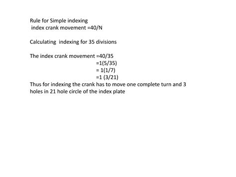 Methods Of Indexing Pptx