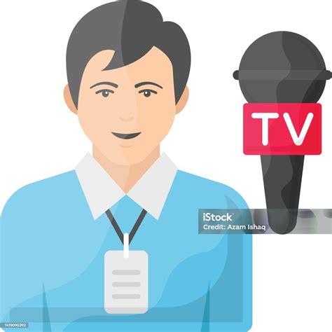 패션 저널리스트 벡터 아이콘 디자인 매력과 아름다움 기호 오뜨 꾸뛰르 사인 패션쇼 및 전시 스톡 일러스트레이션 Tv 뉴스 앵커 컨셉 Performing Arts Event에