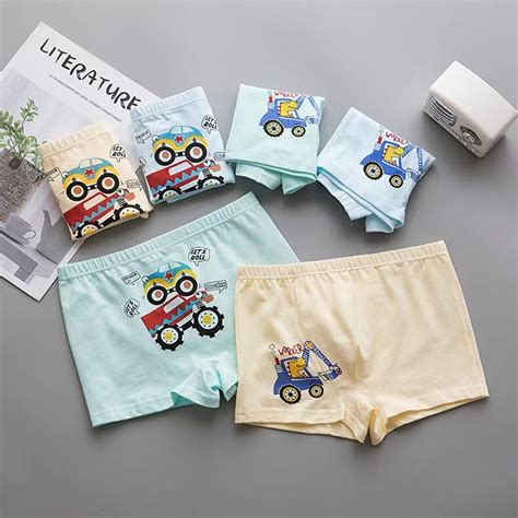 [ร้านค้าแนะนํา]กางเกงในเด็กชายลายรถคละสีคละลายเซ็ตละ5ตัวb220 Yang Yang Shop Thaipick