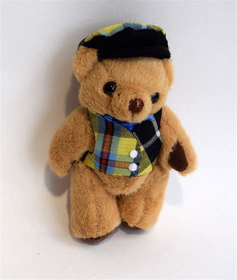 Cornish Tartan Mini Ted The Cornish Store