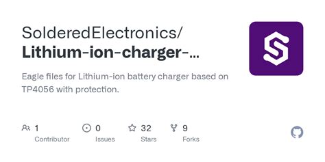 GitHub SolderedElectronics Lithium Ion Charger With Protection