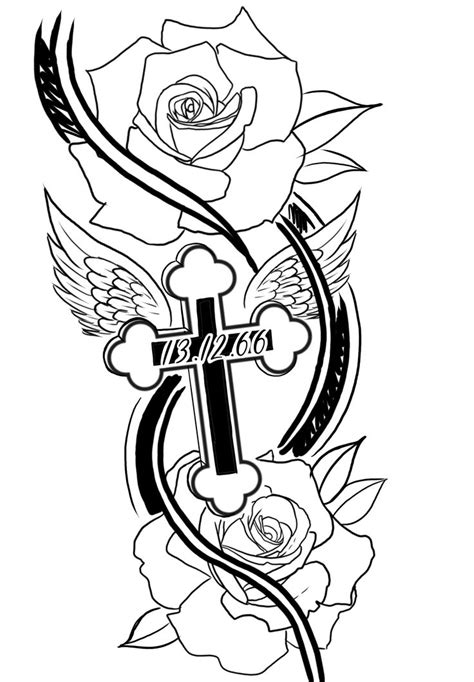 Pin By Cedric Rn On Dessin Tatouage Tattoo Outline Drawing Rose