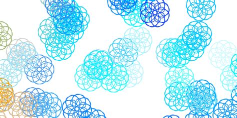Light Blue Yellow Vector Background With Random Forms 2986664 Vector Art At Vecteezy