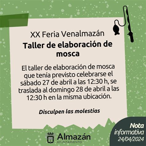 Taller de elaboración de mosca XX Feria Venalmazán Ayuntamiento de